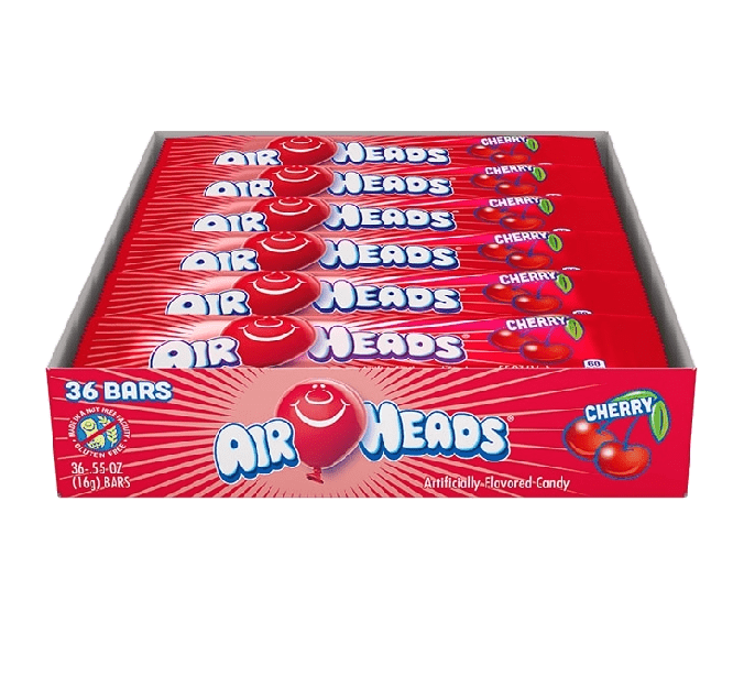 Airheads Chewy Candy Cherry 0.55oz (16g) – Candybase