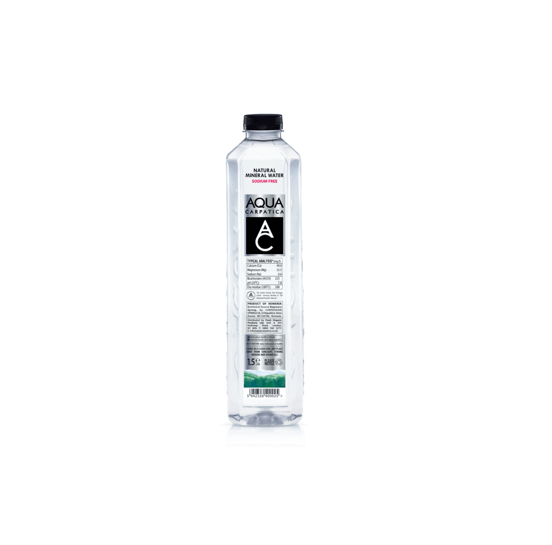 Aqua Carpatica - Still Natural Mineral Water 1.5L (PET) – Candybase