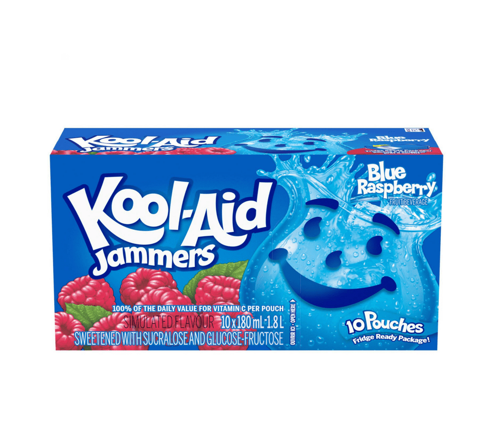 Kool Aid Jammers Blue Raspberry 180ml – Candybase