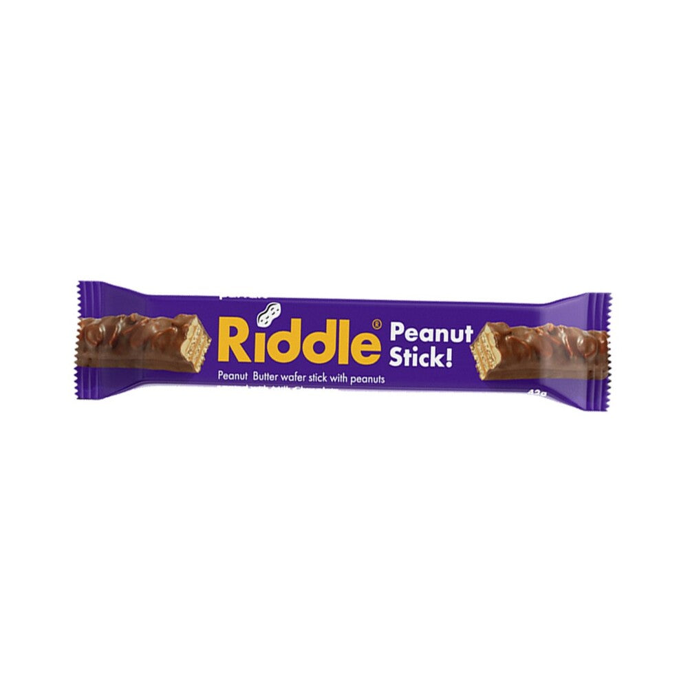 Riddle Wafers Peanut Butter Sticks 42g – Candybase